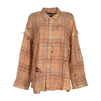 R13 Femme, Blouses et Chemises, Orange, Taille: 40 FR Shirt