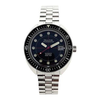 Bulova Femme, Accessoires, Noir, Taille: ONE Size Oc&eacute;anographe 41mm