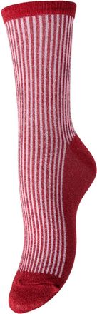 Pieces Pcsebby Glitter Long Stripe Sock Noos Bc