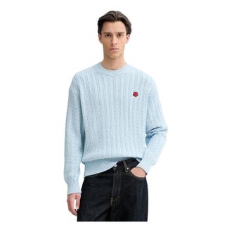 Kenzo Round-Neck Strickwaren - - Knitwear - Herren - Blau - M