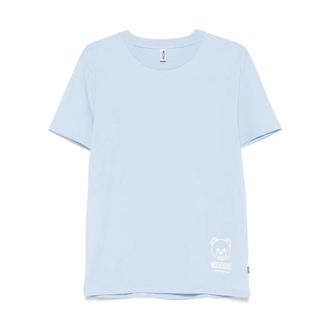 Moschino Baumwoll-T-Shirt - - Tops - Herren - Blau - XL
