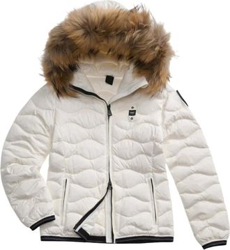 Blauer Femme, Vestes, Blanc, Taille: 38 FR Aldie Down Jacket
