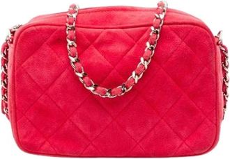 Chanel Sac bandouli&egrave;re vintage Pre-owned - Femme - Pre-owned - Rouge - Taille: ONE Size