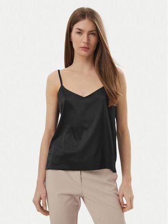 Simple Top 62TSLED102 Schwarz Regular Fit
