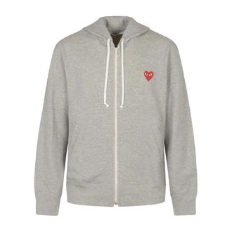 Comme Des Gar&ccedil;ons Sweatshirt Emblem - - Sweatshirts & Hoodies - Herren - Grau - S