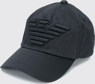 Emporio Armani Baumwoll-Baseballkappe von mit Adler-Logo