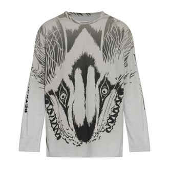 Yohji Yamamoto Homme, Tops, Gris, Taille: S X T-shirt