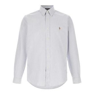 Polo Ralph Lauren Homme, Chemises, Multicolore, Taille: 2XL Chemise Oxford &agrave; rayures