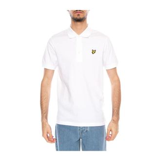 Lyle & Scott Jersey Poloshirt - - Tops - Herren - Wei&szlig; - L