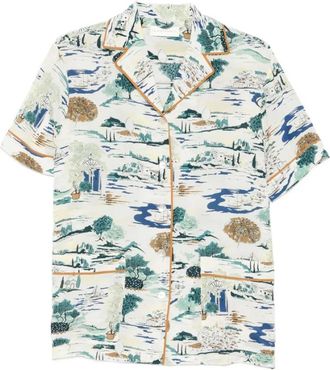 Olivia Von Halle Femme, V&ecirc;tements de nuit et de d&eacute;tente, Multicolore, Taille: 40 FR Ingo Short Pyjama Set