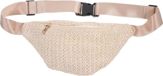 Valiclud Gürteltaschen Geflochtene Bauchtasche Bast- Gürtel Rattan- Wander- Strohgewebte Gürtel Für Damen Hand