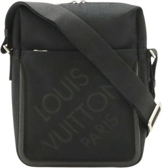 Louis Vuitton Pre-owned Sac bandouli&egrave;re Damier Geant - Femme - Pre-owned - Noir - Taille: ONE Size