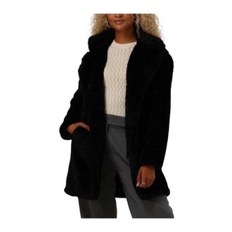 Notre-V Teddyjacke f&uuml;r stilvollen Winter - - Jackets - Damen - Schwarzk - XS