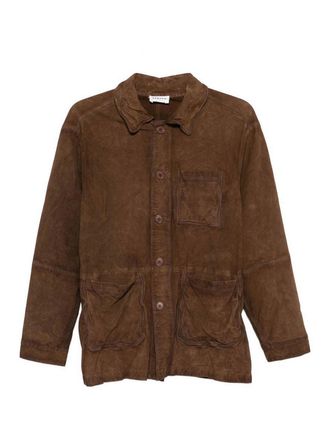 P.A.R.O.S.H. P. A.R. O.S. H. Blouson En Cuir - Marron