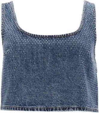 Self Portrait Top - Blau