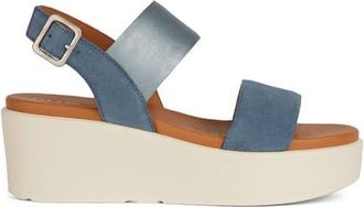 Geox D XAND 2.2S A Wedge Sandale, Avio, 38 EU, Avio., 38 EU