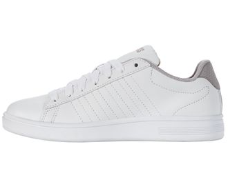 K-Swiss Damen Court Sneaker, White/Ashes of Roses/Cornstalk, 37.5 EU