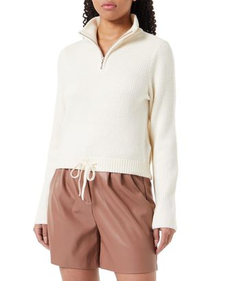 Only Onlfia Ls Zip Highneck KNT