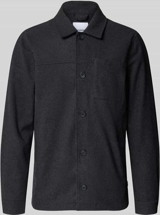 Lindbergh Relaxed Fit Hemdjacke mit Brusttasche