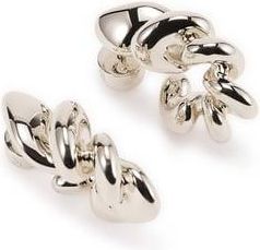 Maria Black Boucles doreille Coil Hoops en argent