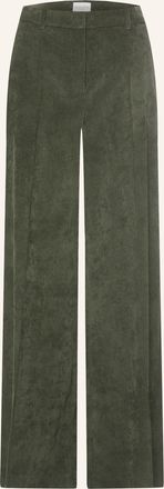 Seductive Seductive Marlenehose Shiloh Aus Cord gruen
