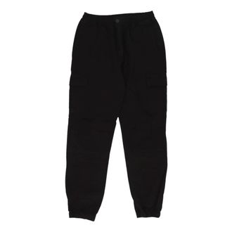 Iuter Schwarze Ripstop Cargo Jogger Hose - - Trousers - Herren - Schwarzk - XL