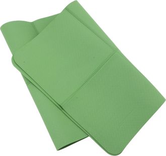 PartyKindom Faltbare Tpe Yogamatte Rutschfest Dicke Gymnastikmatte mit Komfortpolsterung Vielseitig Einsetzbar für Frauen und Senioren Leicht Tragbar für Zuhause 