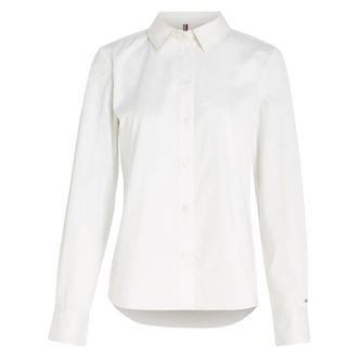 Tommy Hilfiger Brushed Regular Shirt - - Blouses & Shirts - Damen - Wei&szlig; - XS