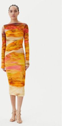 Pinko Coctailkleid Beggin Abito 104838 A2G1 Bunt Slim Fit