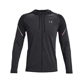 Under Armour Hommes Rush Zippé Hoodie Sweat À Capuche, Noir, S