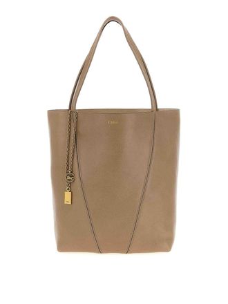 Chloé Sac Porté Épaule - Gris