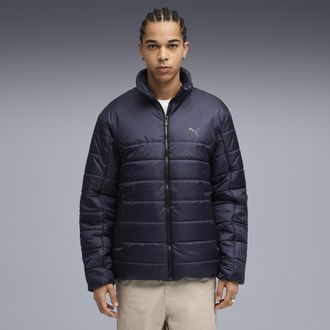 Puma Essentials Wattierte Jacke Herren, Kleidung, Blau, XXL