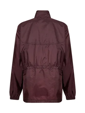 Prada Womens Garnet Re-Nylon Blouson Jacket Recycled Polyamide Bomber