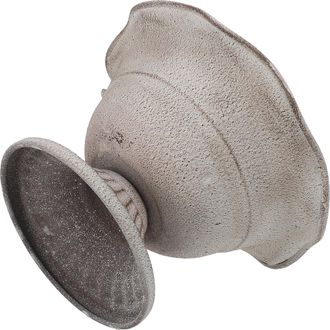 Angoily Vintage Metall Blumentopf Antike Urnenform Rostiger Pflanzk&uuml;bel Robust F&uuml;r Innen Au&szlig;en Rustikale Deko Pflanzamphore Mit Wurzel Bodenfeuchteschutz