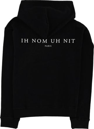 Ih Nom Uh Nit Printed Cotton Sweatshirt - Black