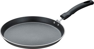 Berndes Cr&ecirc;pespfanne 25 cm, Aluminium, recycelt, schwarz - b.green - Alu Recycled