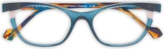 Face &agrave; Face Femme, Accessoires, Bleu, Taille: 49 MM Bahia 1 Eyeglasses
