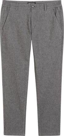 Marc O'Polo Chino Model Stig Shaped aus Bio-Baumwoll-Lyocell-Mix 34 32, dunkelgrau