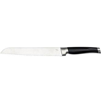 Jamie Oliver Brotmesser, Klingenl&auml;nge 22 cm Messer, Kunststoff-Edelstahl, schwarz, 35 x 3,8 x 3 cm