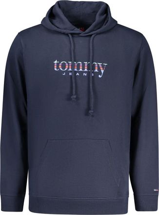 Tommy Hilfiger Homme, Sweatshirts et sweats &agrave; capuche, Bleu, Taille: S SweaT-shirt &agrave; capuche &agrave; manches longues