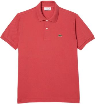 Lacoste Lacoste T-Shirt und Polo Salmone - - Tops - Herren - Rot - 4XL