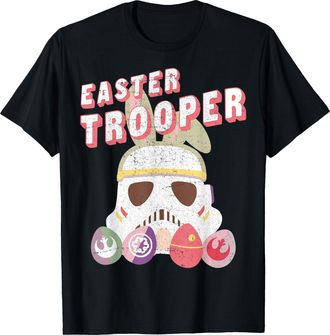 Star Wars Ostern Storm Trooper With Logo Eggs T-Shirt