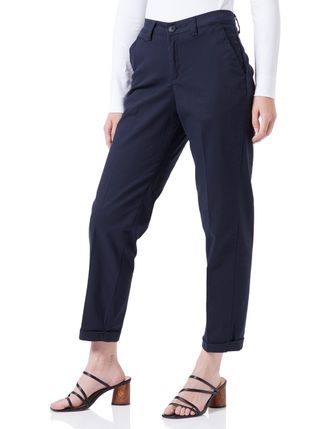 Jack & Jones JJXX Womens JXELLA Regular Chino MW Pant NOOS Chinohose, Navy Blazer, 27/32