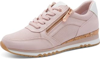 Marco Tozzi Marco Tozzi Damen Sneaker weiches Feel Me Wechselfu&szlig;bett weiches Innenfutter Vegan Modern, rosa (Rose Comb), 41 EU