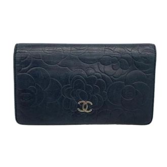 Chanel Pre-owned Long wallet (bi-fold) - - Pre-owned - Damen - Schwarzk - ONE SIZE