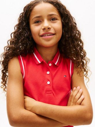 Tommy Hilfiger Poloshirt CLASSIC POLO SLEEVELESS Kinder bis 16 Jahre, &auml;rmellos, regular fit