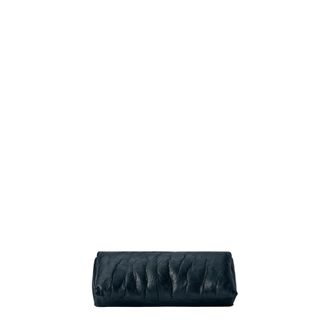 Rick Owens Geraffte Leder-Clutch - - Bags - Damen - Schwarzk - ONE SIZE