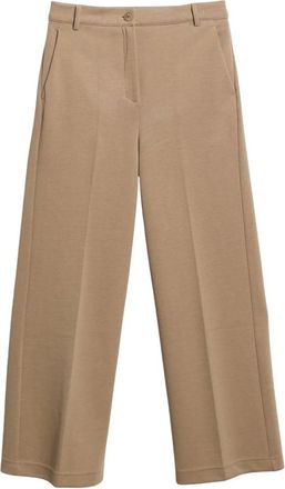 Max Mara Femme, Pantalons, Beige, Taille: 36 FR Abano Wide Pantalons