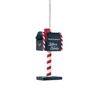 Foco NFL Houston Texans Baumschmuck Mailbox Anh&auml;nger Ornament Weihnachtsbaum 5051586191021