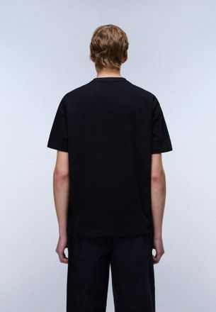 Napapijri T-Shirt BOX LOGO f&uuml;r sportliche Aktivit&auml;ten, Kurzarmdesign, Rundhalsausschnitt